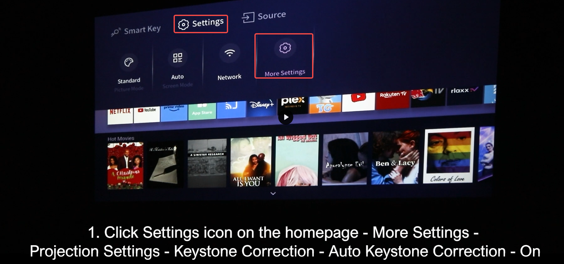 How is the product keystone correction？ – Ultimea