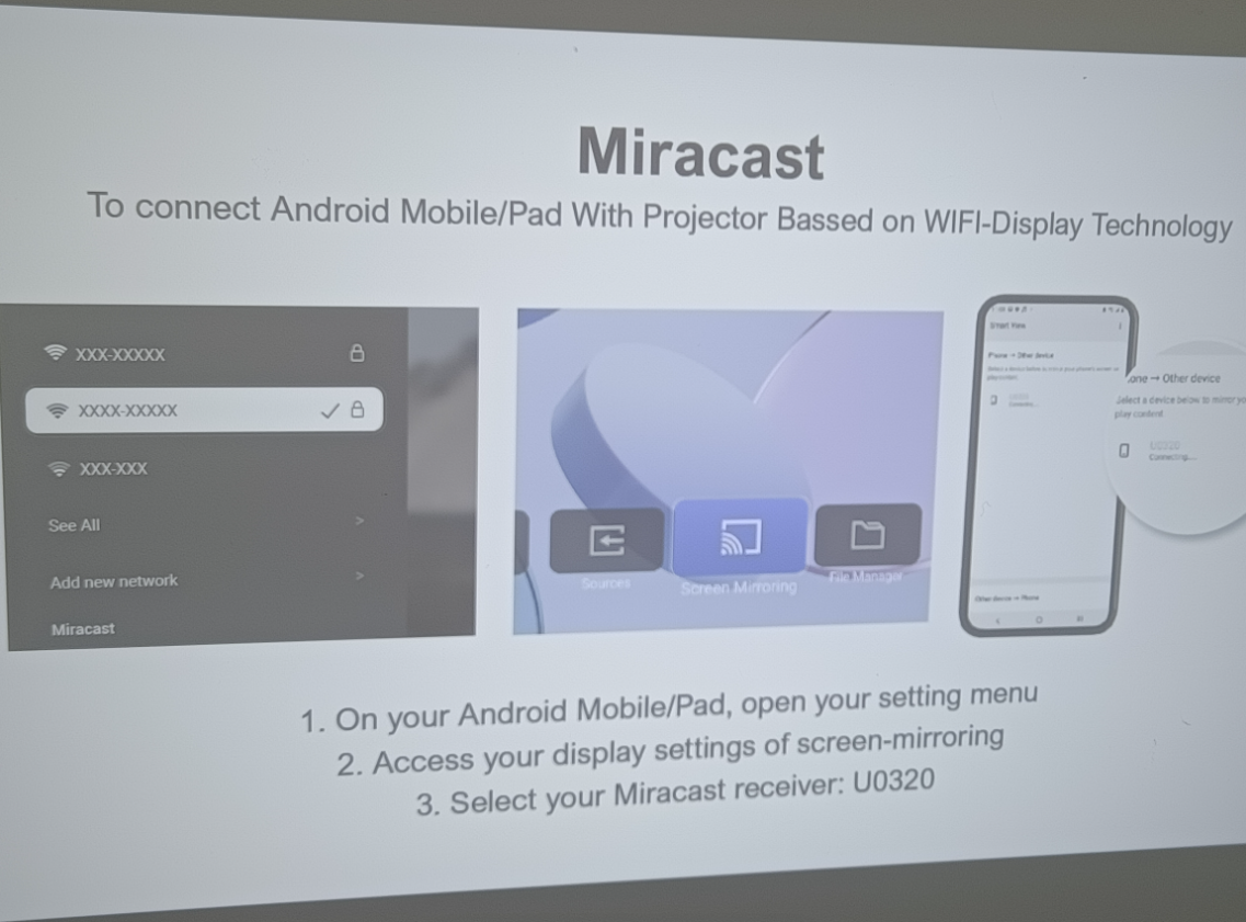How Does Apollo P40 WiFi Screen Mirroring Work？🔥🔥 – Ultimea